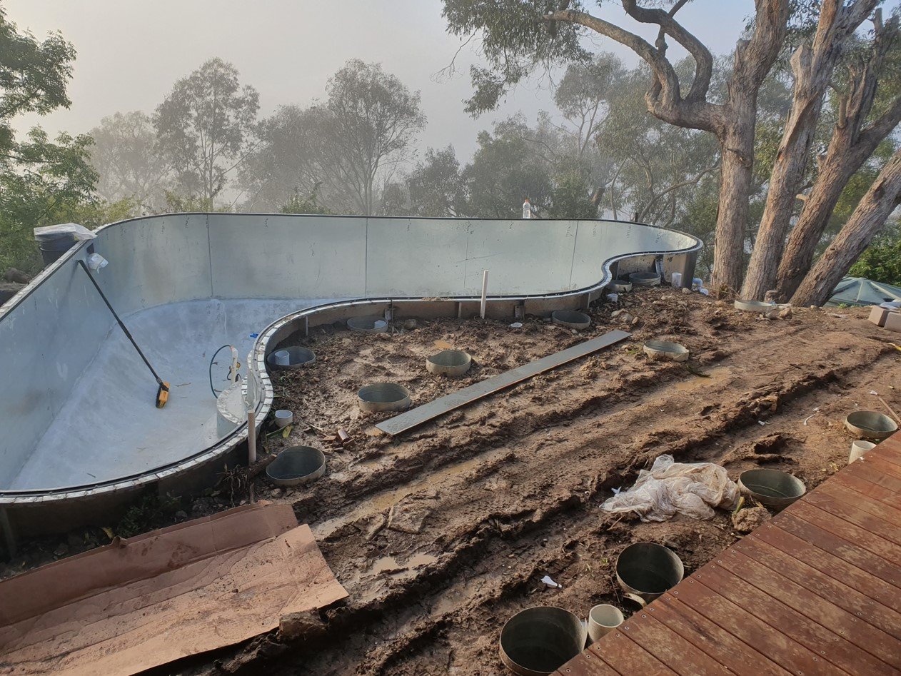 Case Study: Elevated Freeform Swimming Pool | Albatross Swimming Pools